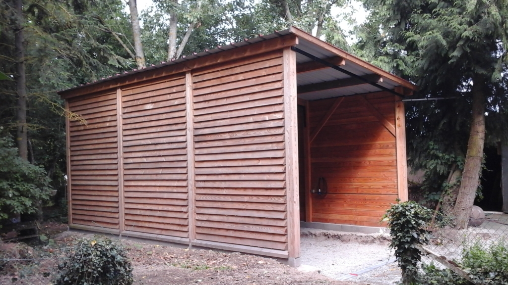 Garage camping car | Société TREFIBOIS